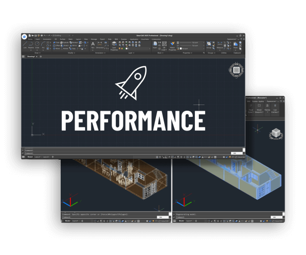GstarCAD 2021 _ Point Cloud and 3D Improvement